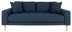 Pohovka LIDO 2,5 sedák 180 cm, polyester tmavě modrý House Nordic 1301432