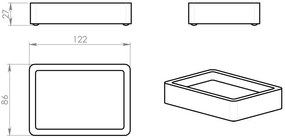 Gedy, ARIES mýdlenka na postavení, běžová, AR1103
