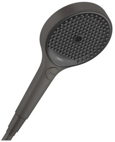 Hansgrohe Rainfinity, ruční sprcha 130 3jet EcoSmart, kartáčovaný černý chrom, HAN-26865340