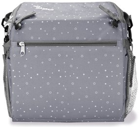 Asalvo ANYWHERE booster BAG-GO 2v1 (podsedák+taška na kočárek), humus grey