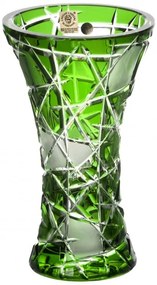 Váza Mars, barva zelená, výška 205 mm