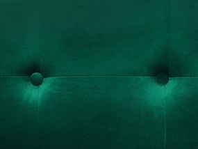 Trojmístná pohovka, smaragdová sametová AVALDSENES Beliani