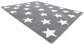 Kusový koberec SKETCH DECLAN šedý / bílý - Hvězda