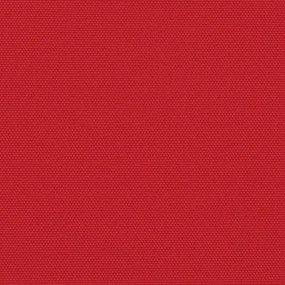 Zatahovací boční markýza červená 160 x 500 cm