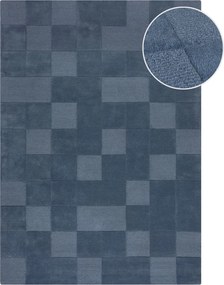 Kusový koberec Moderno Checkerboard Blue, 160x230, modrá, chodba / predsieň, Flair Rugs