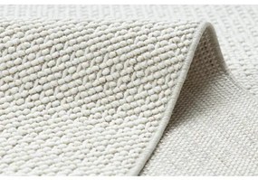 koberec NANO FH93A Jednobarevný, smyčkový, plošně tkaný bílá velikost 120x170 cm | krásné koberce cz