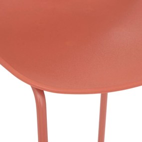 Barová židle růžová k desce 90 cm OTAC