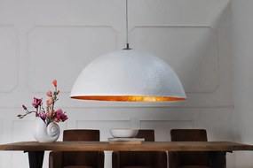 Lampa Atelier bílo-zlatá 50cm