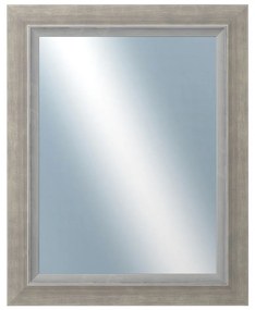 DANTIK - Zarámované zrcadlo - rozměr s rámem cca 40x50 cm z lišty AMALFI šedá (3113)