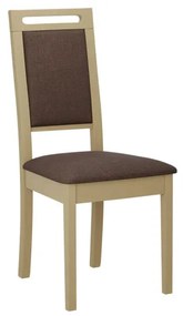 Čalouněná jídelní židle Heven XV, Barva dřeva: ořech, Potah: Paros 2