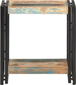 Odkládací stolek 40 x 30 x 40 cm masivní recyklované dřevo 320684