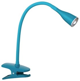 Rabalux 4195 - LED Stolní lampa s klipem JEFF 1xLED/4,5W/230V modrá