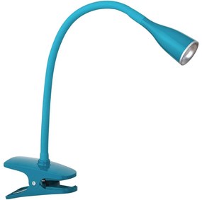 Rabalux Rabalux 4195 - LED Stolní lampa s klipem JEFF 1xLED/4,5W/230V modrá RL4195