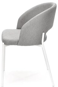 HALMAR K486 židle šedá