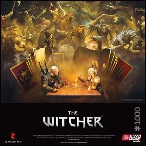 GOOD LOOT Puzzle The Witcher: Playing Gwent / 1000 dílků / od 16 let