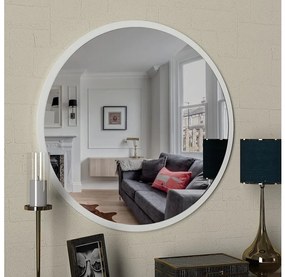 Asir Nástěnné zrcadlo GLOB pr. 59 cm bílá 804TRH3304