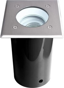 IMPR 730479 Deko-Light zemní svítidlo Pavo hranaté 220V GU10 9W stříbrné - DEKOLIGHT