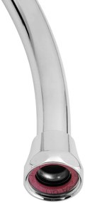 Aqualine, Univerzální výtokové ramínko k baterii, 25cm, typ-U, chrom, 15U250