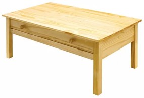 Dřevěný konferenční stolek masiv borovice TORINO 8092