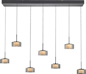 XXXLutz ZÁVĚSNÉ LED SVÍTIDLO, 126/21/180 cm - Závěsná světla - 003467029501