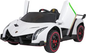 Elektrické autíčko Lamborghini Veneno bílé