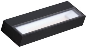 AZzardo Venkovní nástěnné svítidlo Casola, IP54, d 22cm Barva: Černá