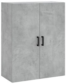 Skříň highboard betonově šedá 69,5x34x180 cm kompozitní dřevo,  3198149