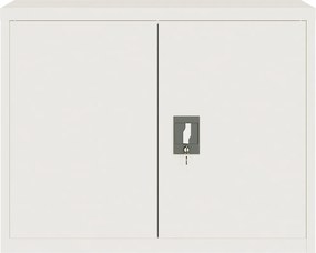 Kartotéka bílá 90 x 40 x 70 cm ocel 339720