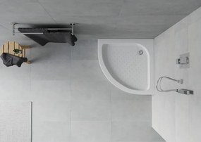 Mexen Rio sprchová vanička půlkruhová 90 x 90 cm, bílá - 47109090
