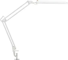 Maul Atlantic bílá / Stolní LED lampička s klipem / 400 lm / 5800K / 9