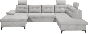 XXXLutz SEDACÍ SOUPRAVA, textil, tmavě šedá MID.YOU - Sedací soupravy - 002220053704