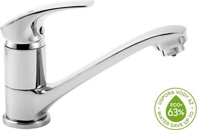 Novaservis Metalia ECO+ dřezová baterie s otočným ramínkem chrom 57096,0e 57096.0E
