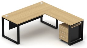 Kancelářská sestava EPIC Z11 O, volitelná délka stolu 160/180cm, délka s přístavným stolem 160/180cm