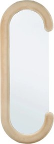 BIZZOTTO Béžové Zrcadlo 160 x 60 cm s otevřeným rámem 0243140