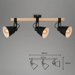 Briloner 2406-035 - Bodové svítidlo SPOT 3xE27/40W/230V