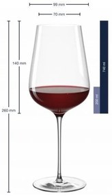 Sklenička na červené víno BRUNELLI 740 ml Leonardo