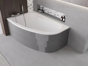 Mexen X-ST, polystyrenový plášť na rohovou vanu 240 cm, bílá, 55022-00