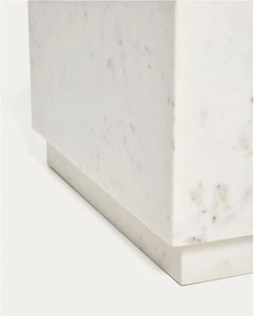 Mramorový odkládací stolek 50x50 cm Sorein – Kave Home