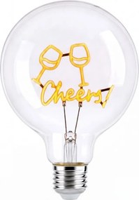 BRIGHT LIGHT LED Žárovka "Cheers" - žlutá