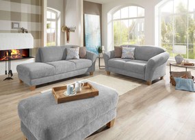 XXXLutz DVOUMÍSTNÁ POHOVKA, textil, barvy stříbra Sit & More - Pohovky - 000144005358