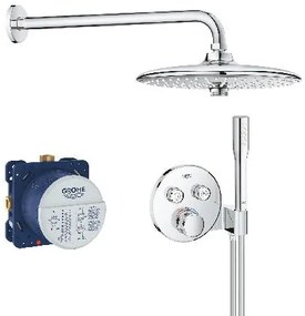 Grohe Grohtherm SmartControl - Sprchový set Perfect s podomítkovým termostatem, 3 proudy, chrom 34744000