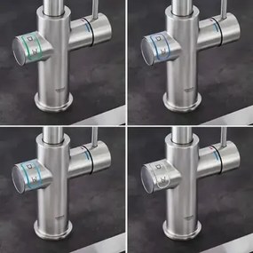 Grohe Blue Home - Dřezová baterie Connected s chladícím zařízením a fi