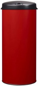 Rossignol SAS Bezdotykový odpadkový koš Rossignol Sensitive Basic 93625, 45 L, červený, RAL 3002
