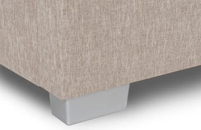 Moderní rohová sedací souprava DIOR s rozkladem, hnědá (orion 3040 06/02), levá