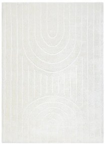 Dywany Łuszczów, Kusový koberec Mode 8494 geometric cream, 80x150, bílá, chodba / předsíň
