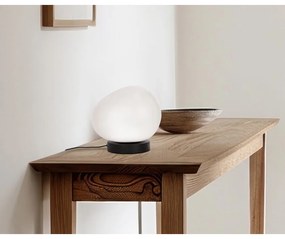 Černo-bílá stolní lampa (výška 19 cm) Stones – Candellux Lighting