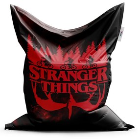 Sablio Sedací vak Classic Stranger Things Red - 150x100 cm