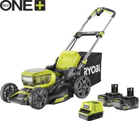 Ryobi RY18LMX46A-250 2 x 18V ONE+ Bezuhlíková sekačka na trávu záběr 46cm 2x5.0Ah