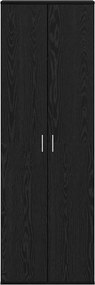 Highboard 60 x 35 x 180 cm Kompozitní dřevo Černý dub 3365569