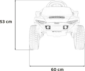 Ramiz Vozidlo Audi RSQ E-TRON šedé